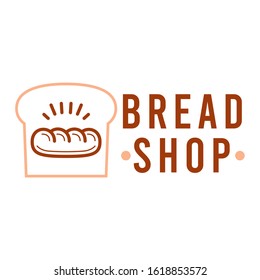 Bread Shop Logo Template Modern Design Stock Vector (Royalty Free ...