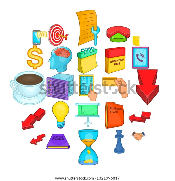 Break Icons Set Cartoon Set 25 Stock Vector (Royalty Free) 1321996817 ...
