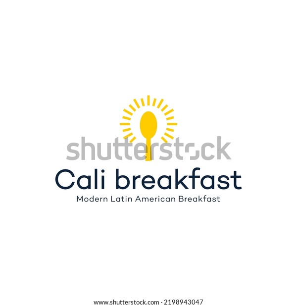 Breakfast Resto Food Logo Vector Modern Stock Vector (Royalty Free ...