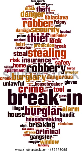 Breakin Word Cloud Concept Vector Illustration Stock Vector (Royalty ...