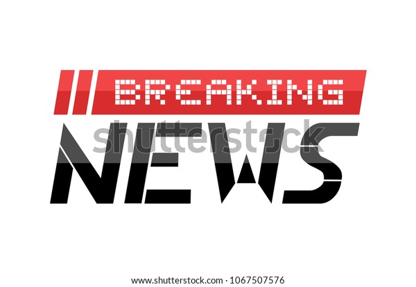 Breaking News Symbol Stock Vector (Royalty Free) 1067507576 | Shutterstock