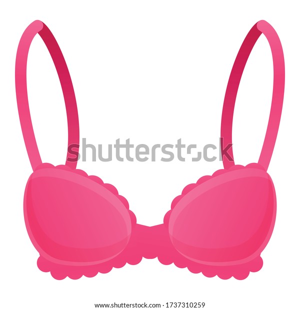 Breast Bra Icon Cartoon Breast Bra Stock Vector (Royalty Free) 1737310259