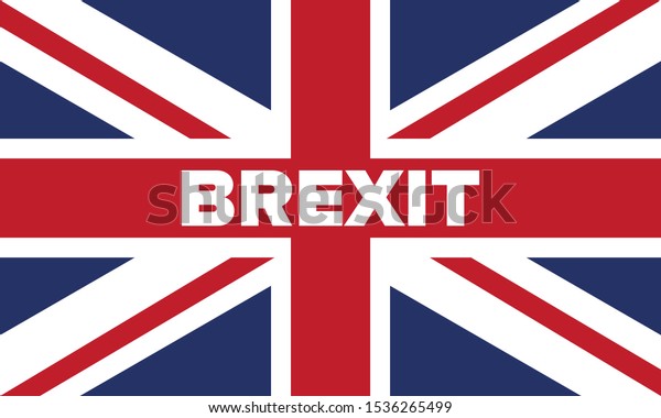 Brexit Poster Uk Leaving Eu Crisis Stock Vector (Royalty Free) 1536265499