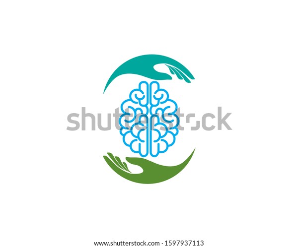 Brian Hand Vector Illustration Design Stock Vector (Royalty Free ...