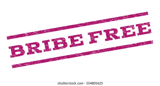 Bribe Free Watermark Stamp Text Caption Stock Vector (Royalty Free ...