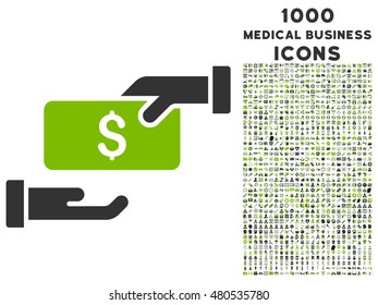 Bribe Vector Bicolor Icon 1000 Medical Stock Vector (Royalty Free ...