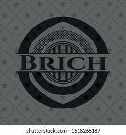 Brich Dark Emblem Retro Vector Illustration Stock Vector (Royalty Free ...
