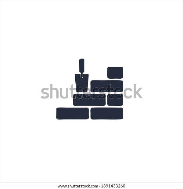 Brick Industry Symbol Logo Vector Illustration Stock Vector (Royalty ...