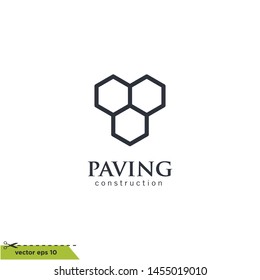 Brick Paver Icon Vector Logo Template Stock Vector (Royalty Free ...