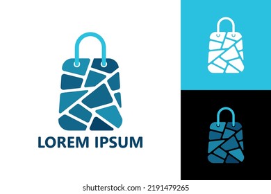 Brick Stone Store Logo Template Design Stock Vector (Royalty Free ...