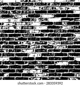 Brick Wall Overlay Texture Your Design Stock Vector (Royalty Free ...