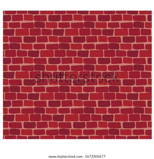 Brick Wall Vector Brick Wall Drawing Stock Vector (Royalty Free ...