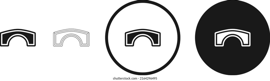 Bridge Icon Web Icon Set Icons Stock Vector (Royalty Free) 2164296495 ...