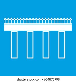 Bridge Icon White Stock Vector (Royalty Free) 684878998 | Shutterstock