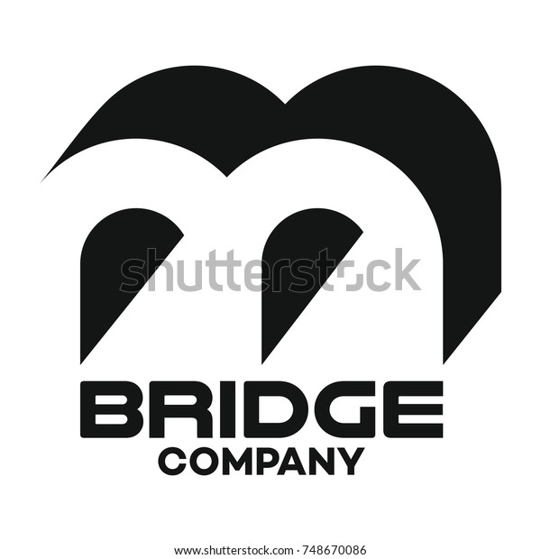 Bridge Letter B Logo Stock Vector (Royalty Free) 748670086 | Shutterstock