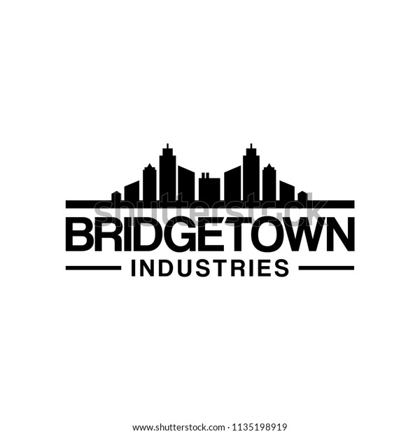 Bridgetown Logo Design Stock Vector (Royalty Free) 1135198919 ...