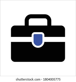 Briefcase Icon Vector Illustration Work Stock Vector (Royalty Free ...