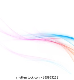 Futuristic Modern Hightech Line Wave Layout Stock Vector (Royalty Free ...