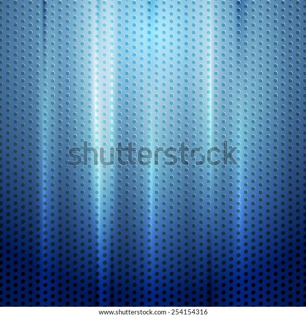 Bright Blue Abstract Perforated Texture Vector Stock Vector (Royalty ...