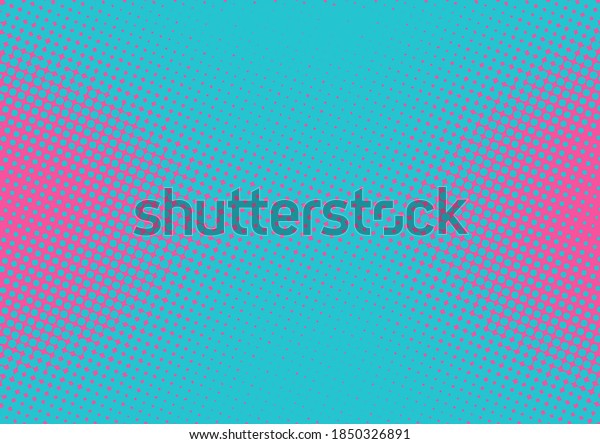 Bright Blue Magenta Comic Book Pop Stock Vector (Royalty Free) 1850326891