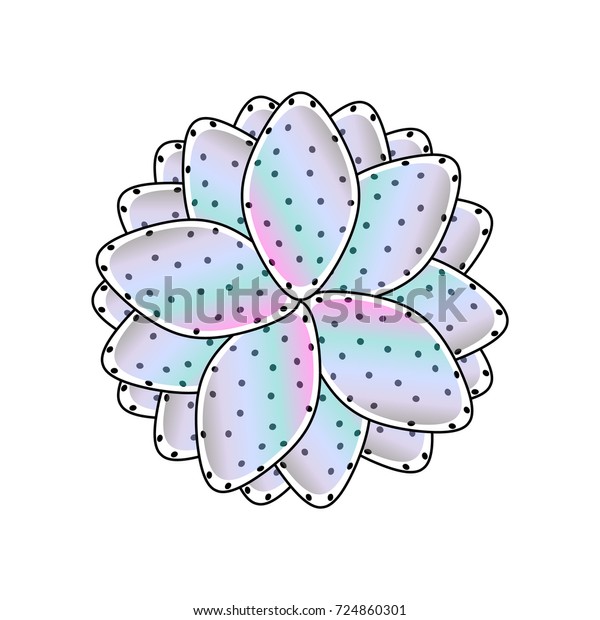 Bright Cute Circular Abstraction Logo Stock Vector (Royalty Free ...