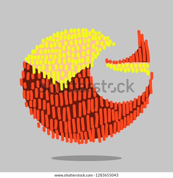 Bright Fox Vector Logo Sign Symbol Stock Vector (Royalty Free ...