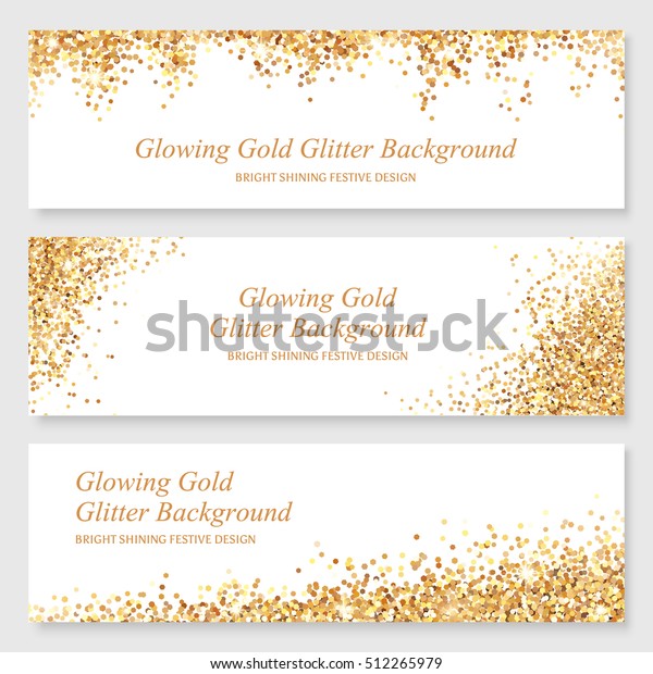Bright Glowing Metallic Texture Glamour Shining Stock Vector (Royalty ...