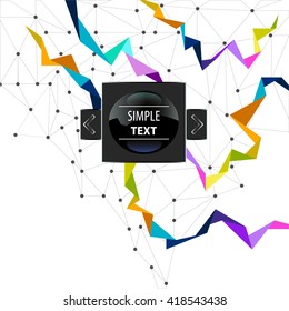 Bright Label Design Stock Vector (Royalty Free) 418543438 | Shutterstock