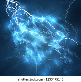 Heat Lighting Electrical Energy Light Effects Stock Vector (Royalty ...