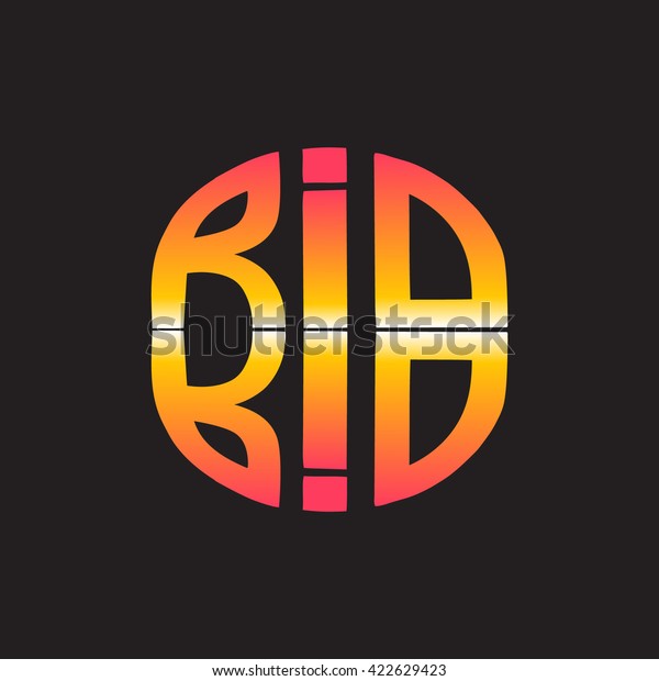 Bright Orange Rio Logo Reflection Vector Stock Vector (Royalty Free ...