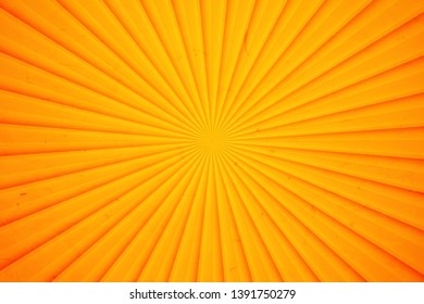 Bright Orange Yellow Rays Vector Background Stock Vector (Royalty Free ...