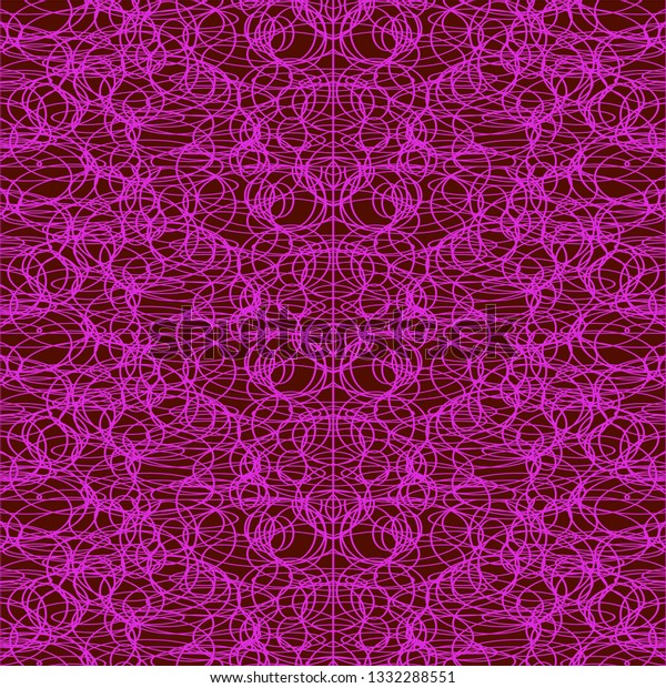 Bright Pattern Pink Colors Radius Lines Stock Vector (Royalty Free ...