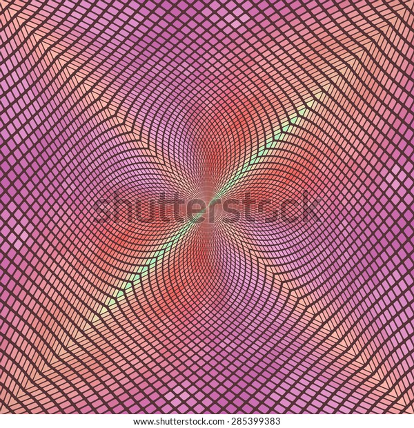 Bright Pink Background Squares Rounded Corners Stock Vector (Royalty ...