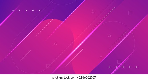 Bright Pink Purple Vector Template Simple Stock Vector (Royalty Free ...