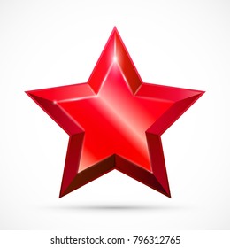 Small Red Star Big Red Star Stock Photo 68611069 | Shutterstock