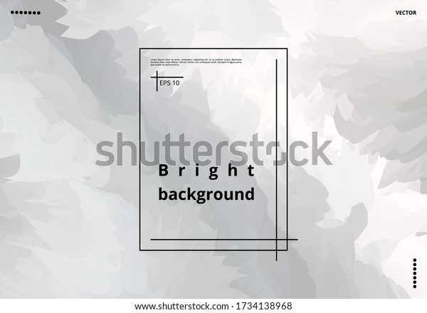 Bright Silver Background Color Splashes Design Stock Vector (Royalty ...