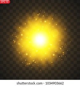 Bright Star Sun Sunlight 스톡 벡터(로열티 프리) 1034903662 | Shutterstock