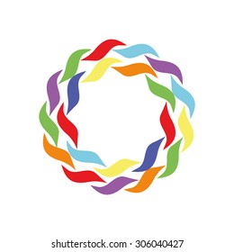 Bright Symbol Circle Stock Vector (Royalty Free) 306040427 | Shutterstock