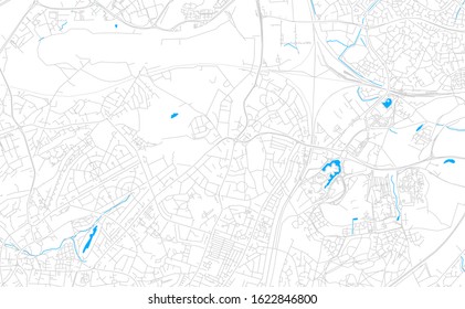 Urban Vector City Map Sao Luis Stock Vector (Royalty Free) 1358320286 ...