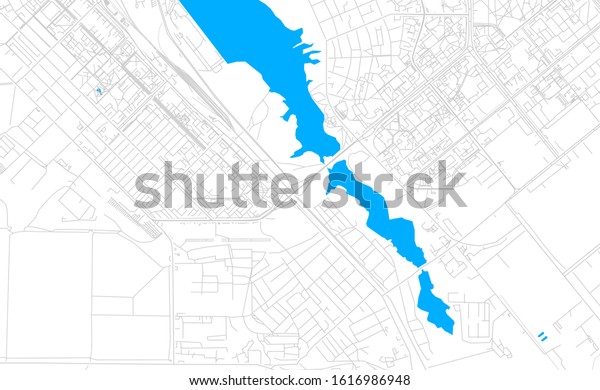 Bright Vector Map Volgodonsk Russia Fine Stock Vector (Royalty Free ...