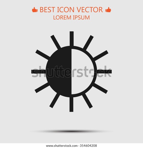 Brigitness Icon Stock Vector (Royalty Free) 354604208 | Shutterstock