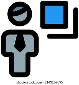 Bring Back Word Document Businessman Adjust Stock Vector (Royalty Free ...
