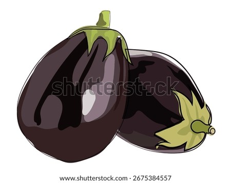 Brinjal Drawing | Free download on ClipArtMag