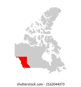 692 British columbia outline vector Images, Stock Photos & Vectors ...