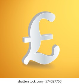 British Pound Icon Symbol Vector Stock Vector (Royalty Free) 574327753 ...