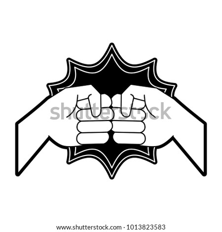Bro Fist Symbol Stock Vector (Royalty Free) 1013823583 - Shutterstock