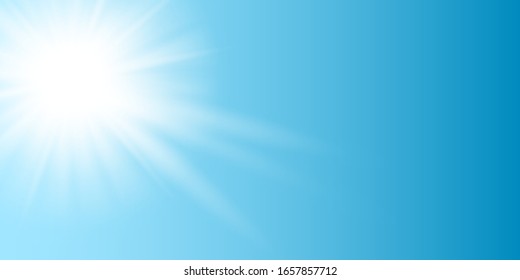 Broad Daylight Shining Background Blue Sky Stock Vector (Royalty Free ...