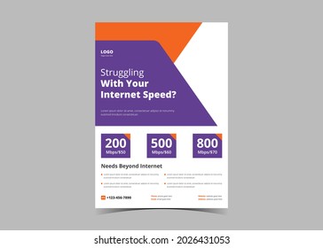189 Broadband flyer Images, Stock Photos & Vectors | Shutterstock