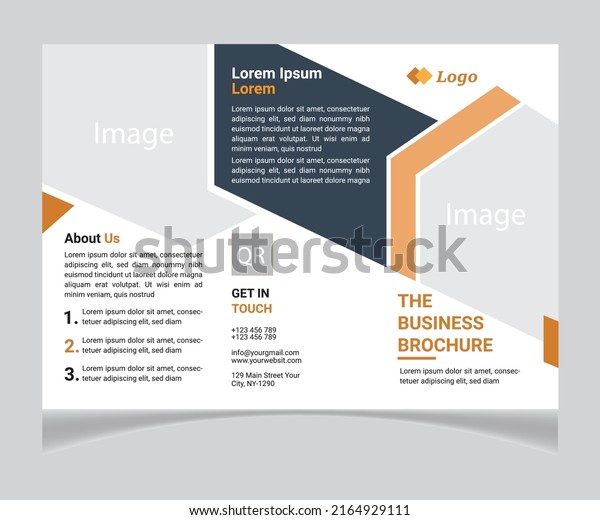 Brochure Design 3fold Flyer Design Stock Vector (Royalty Free ...