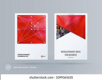 Brochure Design Round Template Colourful Modern Stock Vector (Royalty ...